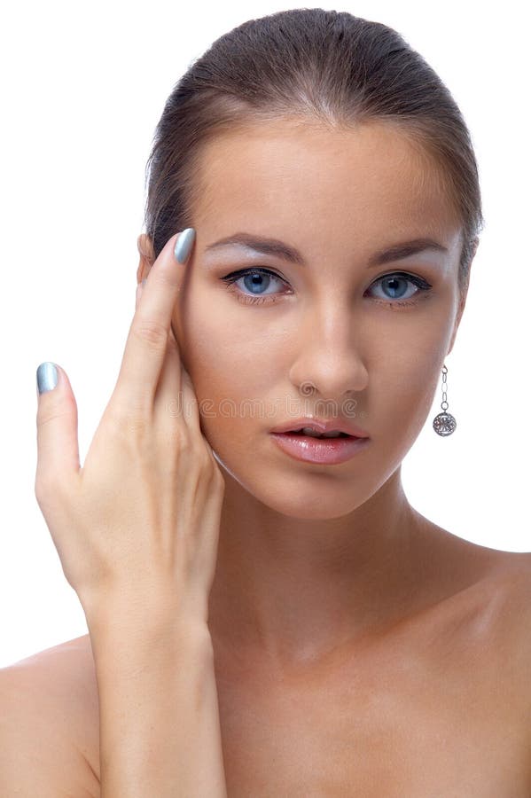 Portrait of Beautiful Model Stock Photo - Image of girls, rings: 6408738