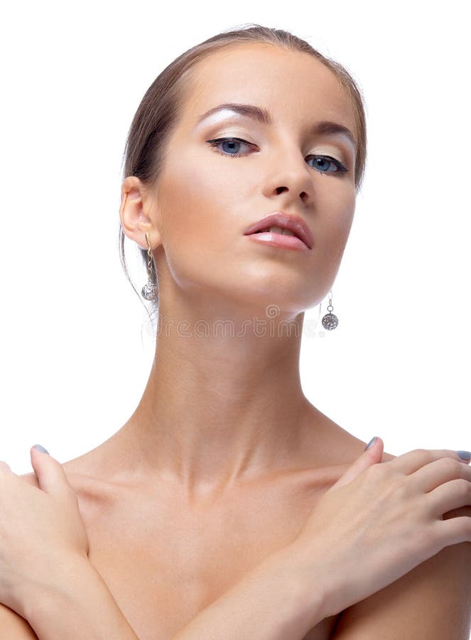 Portrait of Beautiful Model Stock Image - Image of people, beautiful ...