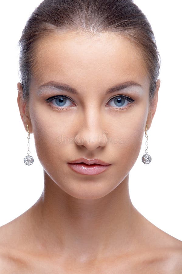 Portrait of Beautiful Model Stock Photo - Image of hair, posing: 7044678