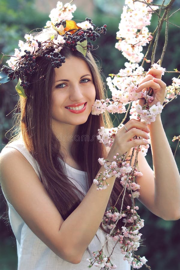 Beautiful nymph on the sea stock photo. Image of advertising - 42613762