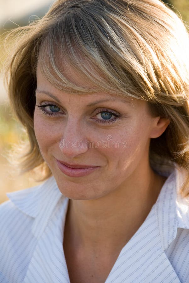 Portrait of Beautiful Woman Stock Photo - Image of beauty, adult: 1516914