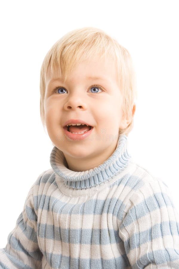 Portrait of Beautiful Young Child Stock Image - Image of male, hair ...