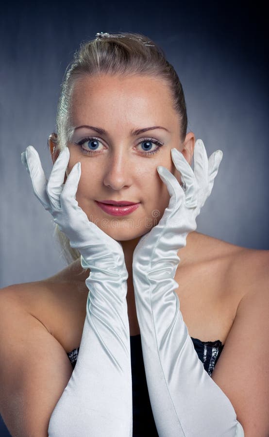 Portrait of a Beautiful Young Lady Stock Photo - Image of attractive ...