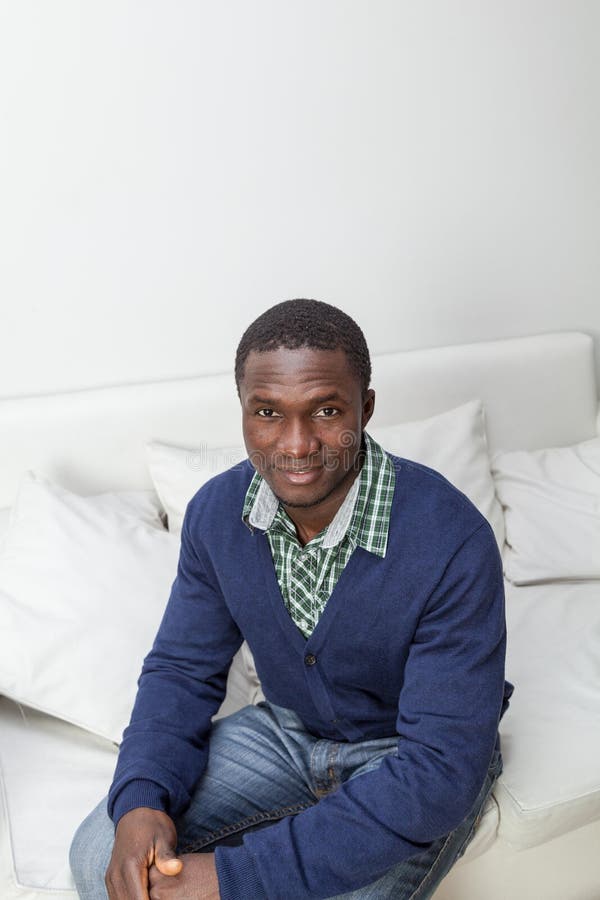 Portrait of black man stock photo. Image of casual, holidays - 62747502