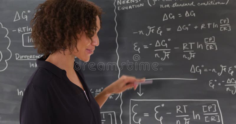 Portrait of Black Teacher Giving Math Lesson on Chalkboard. Stock Video ... Portrait of Black Teacher Giving Math Lesson on Chalkboard. Stock Video ...
