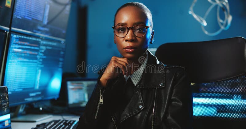 Portrait, Black Woman and Smile As Caregiver at House for Healthcare ...