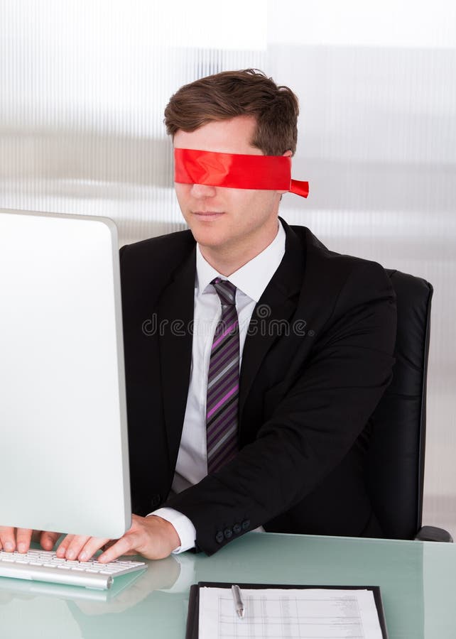 381 Blindfold Man Computer Stock Photos - Free & Royalty-Free Stock ...