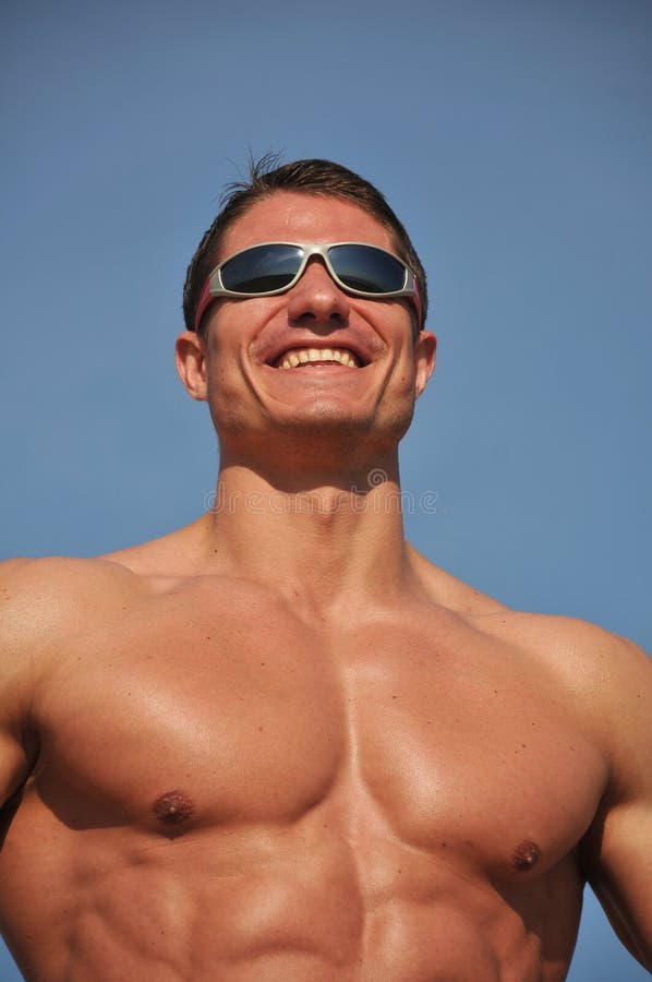 Portrait of bodybuilder stock photo. Image of beautiful - 246896466