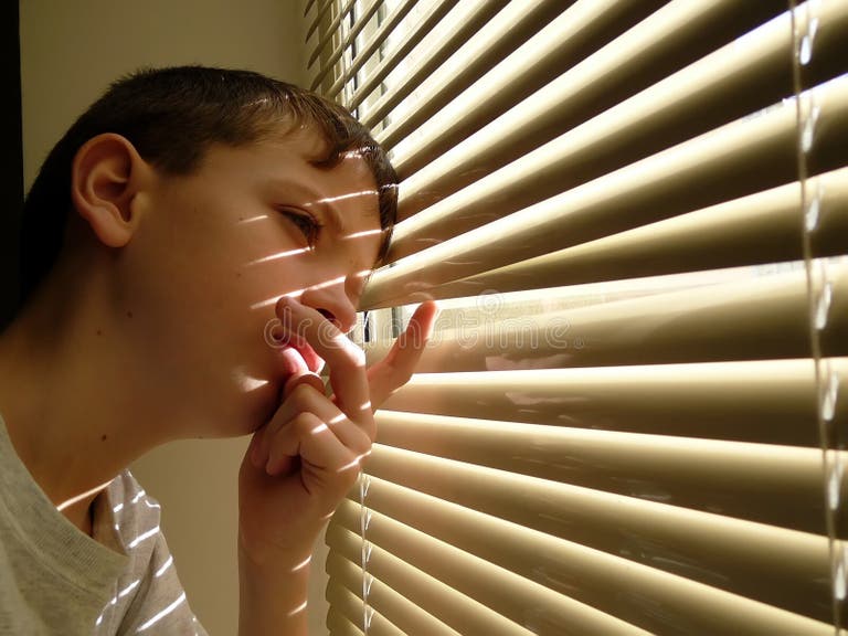 Portrait of the boy stock photo. Image of conceptual, disappointed ...