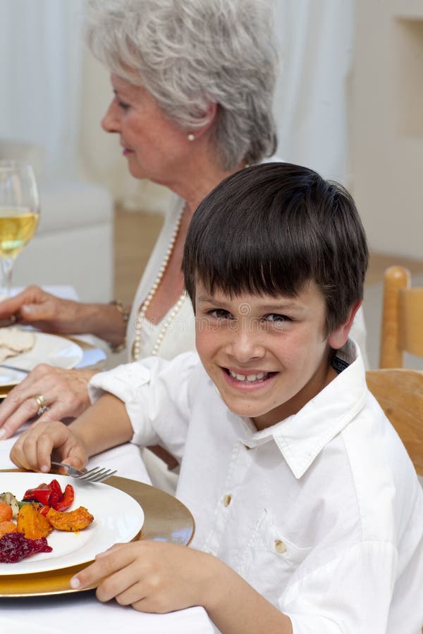 16,295 Family Dinner Boy Stock Photos - Free & Royalty-Free Stock ...