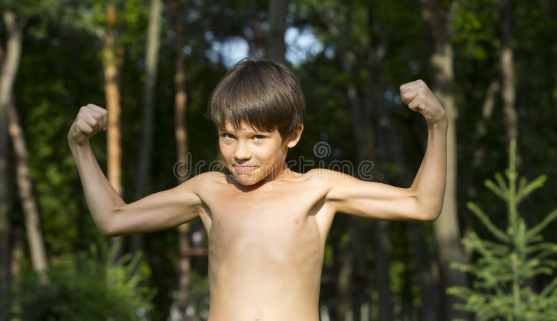 Portrait of a Boy in Nature Stock Image - Image of lifestyle, room ...
