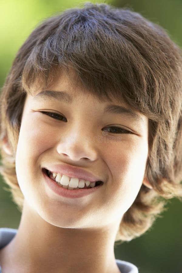 Portrait of Boy Smiling stock photo. Image of portrait - 7941244