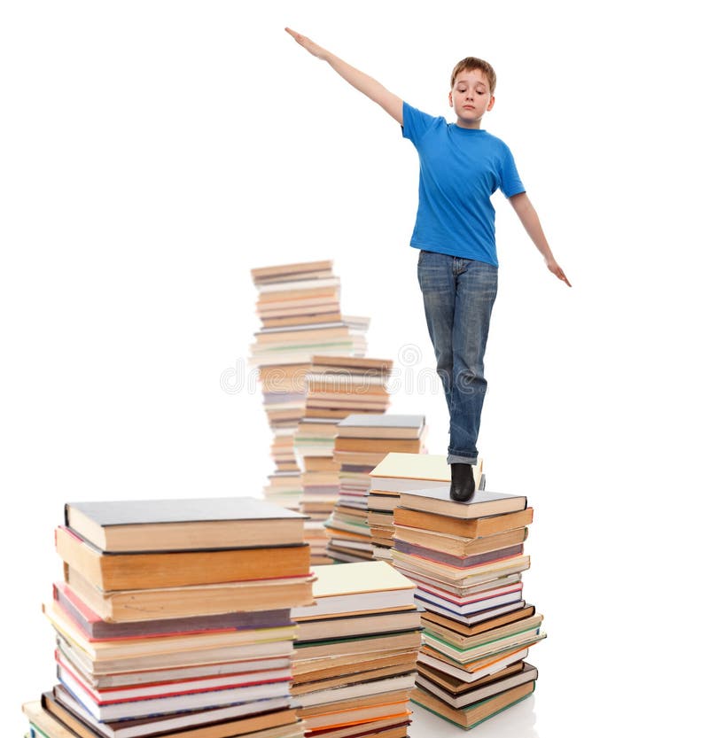 Stepping Up To School Work stock image. Image of harmony - 30255087