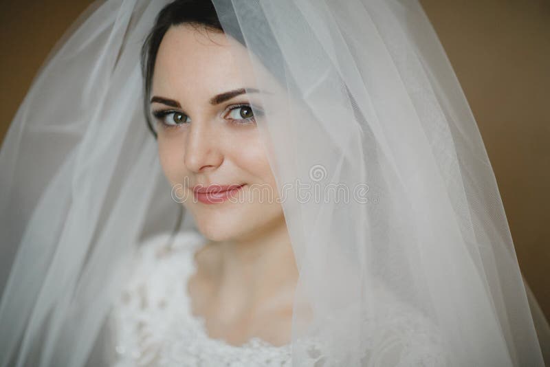 Portrait of the bride stock photo. Image of faces, young - 89245010