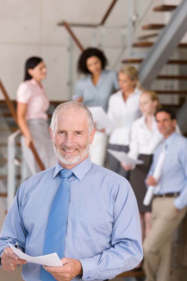 Portrait of Handsome Male Executive Stock Photo - Image of contemporary ...
