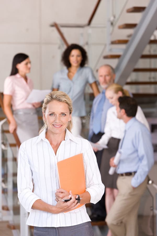 Portrait of Business Executives Stock Image - Image of front, modern ...