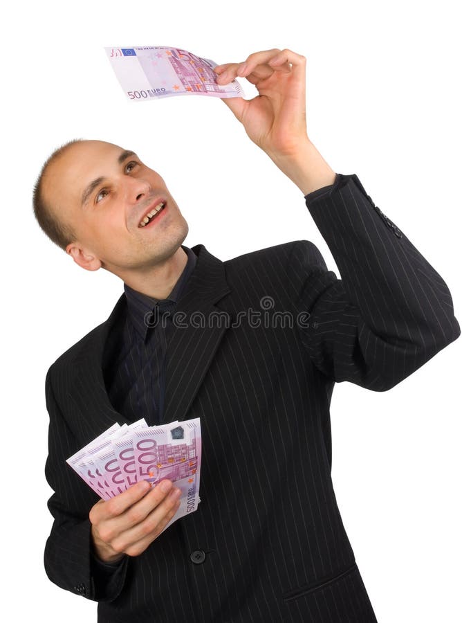 Rich Businessman stock image. Image of mans, money, profit - 27248957