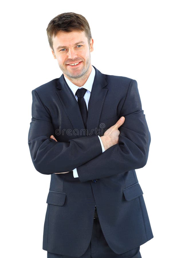 Portrait of a business man stock photo. Image of fresh - 23757972