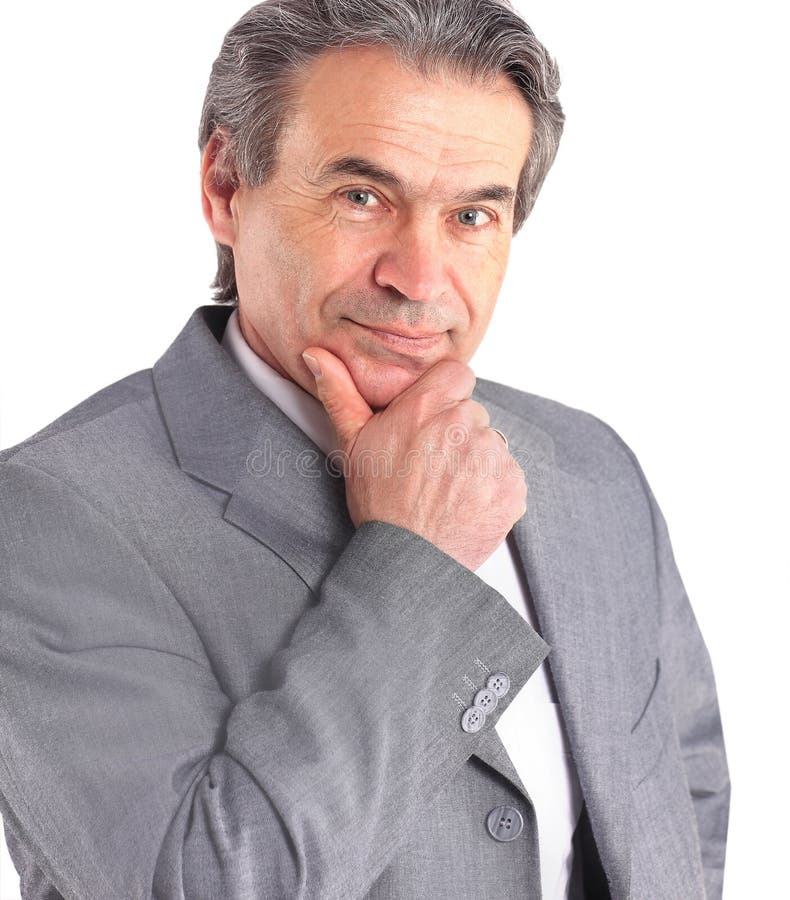 Portrait of a business man stock image. Image of contemporary - 35004311