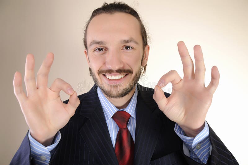 Portrait of Business Person Stock Image - Image of isolated, people ...