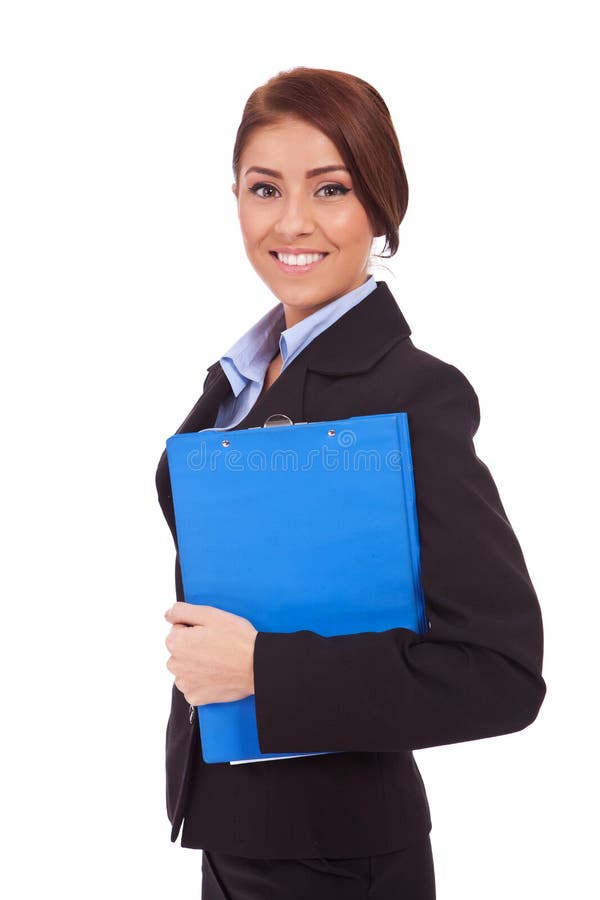 Portrait of a Business Woman Holding a Clipboard Stock Photo - Image of ... Portrait of a Business Woman Holding a Clipboard Stock Photo - Image of ...