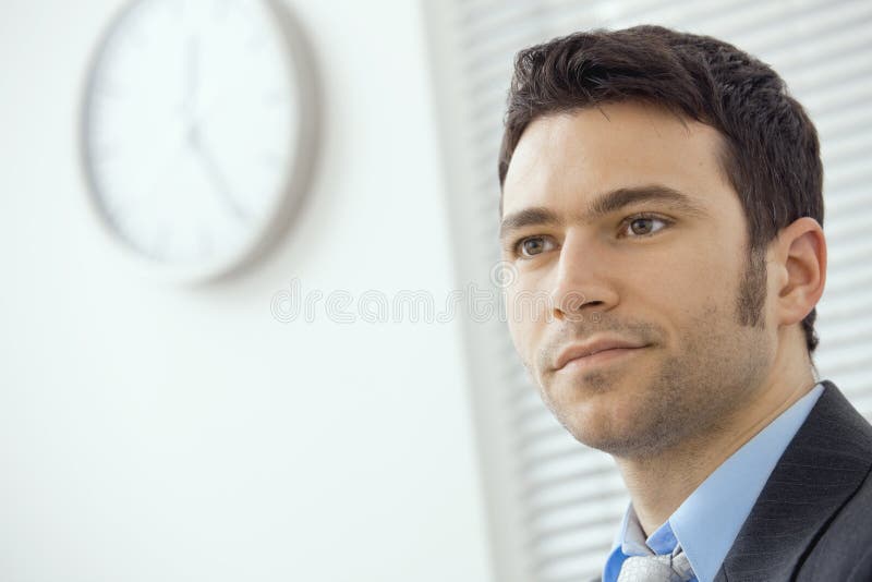 Portrait of businessman stock image. Image of casual, businessperson ...