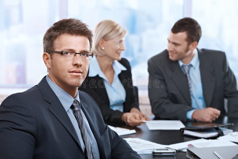 Business meeting stock photo. Image of conference, businessman - 24850500
