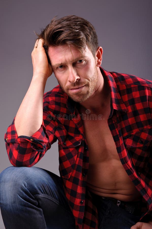 Portrait of a calm man stock photo. Image of confident - 25336614