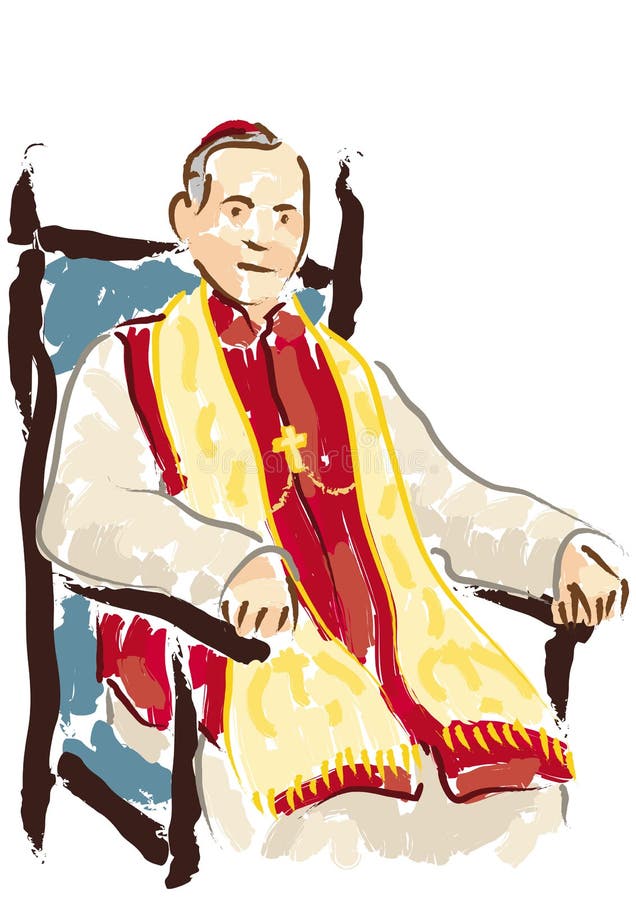 257th Rome Pope Saint Pius X Stock Vector - Illustration of saint ...
