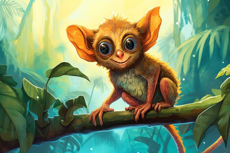 Cartoon Tarsier Stock Photos - Free & Royalty-Free Stock Photos from ...