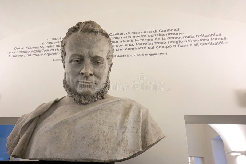 The Portrait of Cavour into the Santena Castle Editorial Image - Image ...