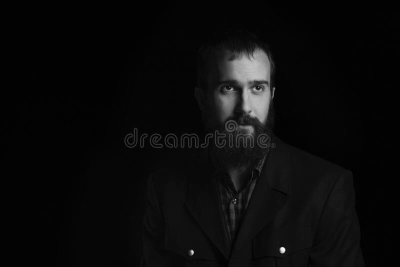 Portrait of a Charismatic Man Stock Photo - Image of white, jacket ...