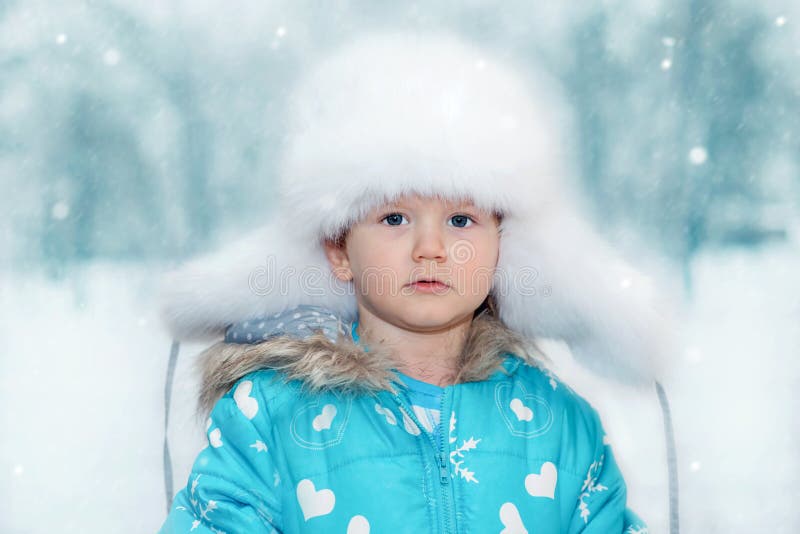 Portrait of the Charming Baby Stock Image - Image of adorable, eyes ...