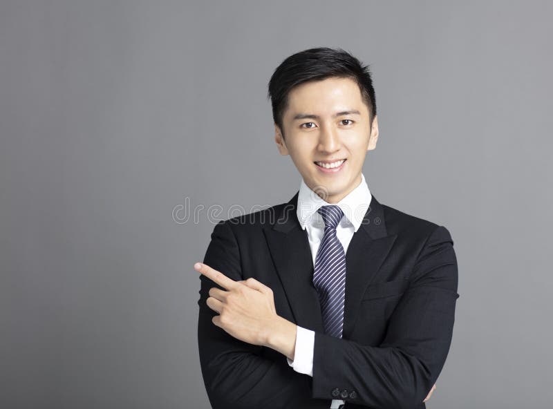 Charming Successful Young Business Man Stock Photo - Image of ...