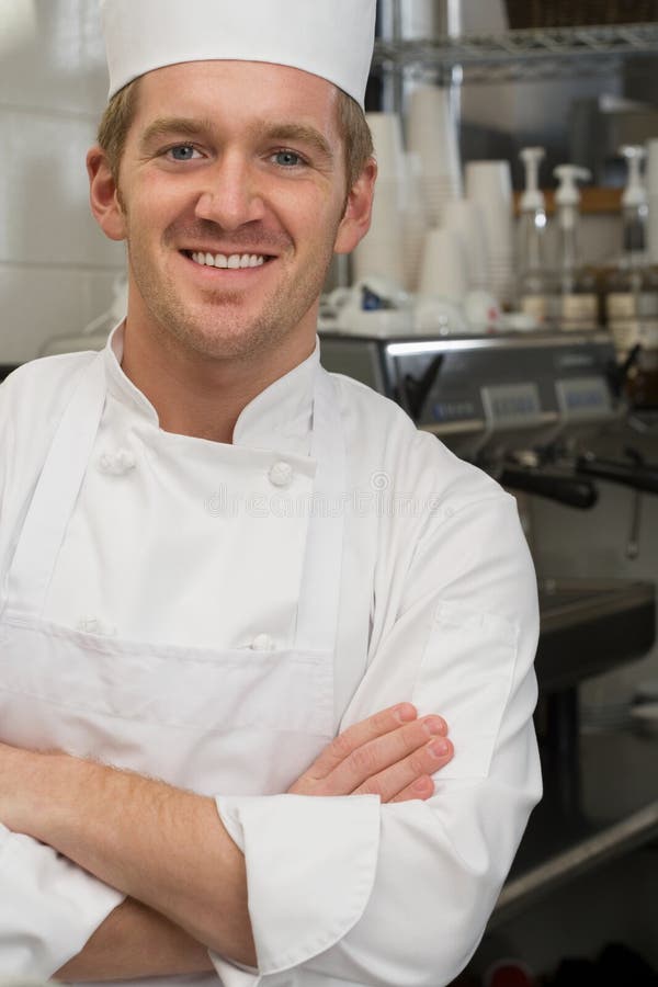 Portrait of a chef stock image. Image of machine, maker - 62806877