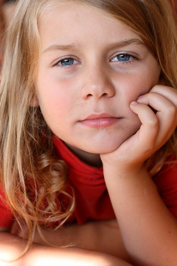 Portrait of child stock photo. Image of contrast, face - 6174582