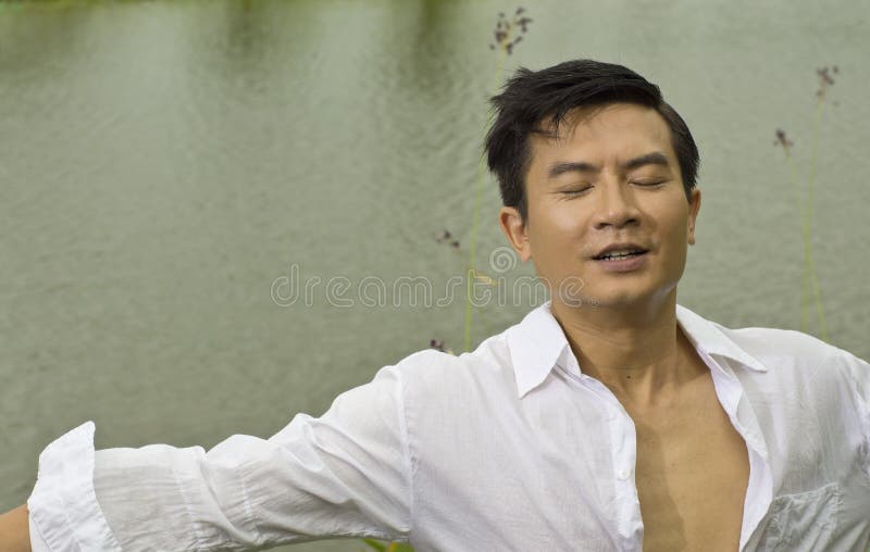 Portrait of a Chinese stock photo. Image of lifestyle - 25475892