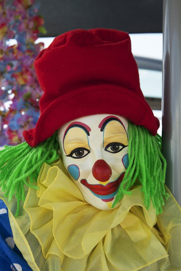 Freaky clown stock photo. Image of freaky, hair, scary - 998254