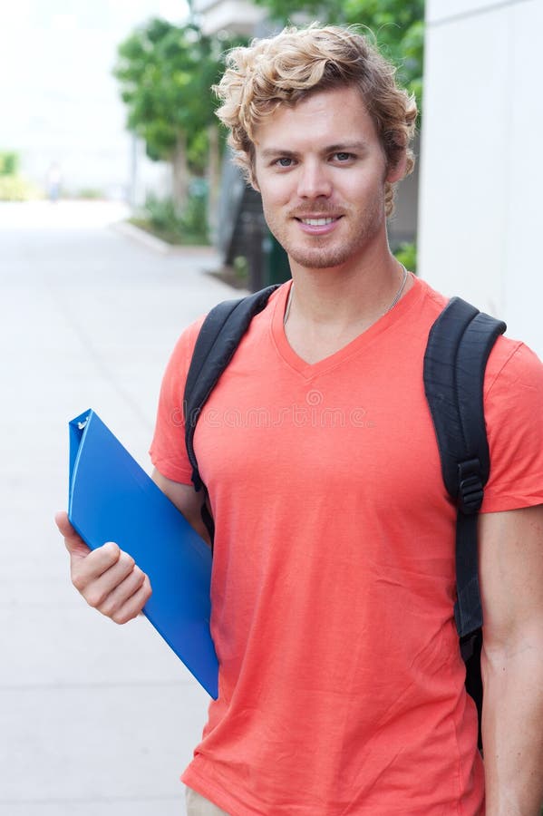Portrait of a College Student Stock Photo - Image of elementary, person ...