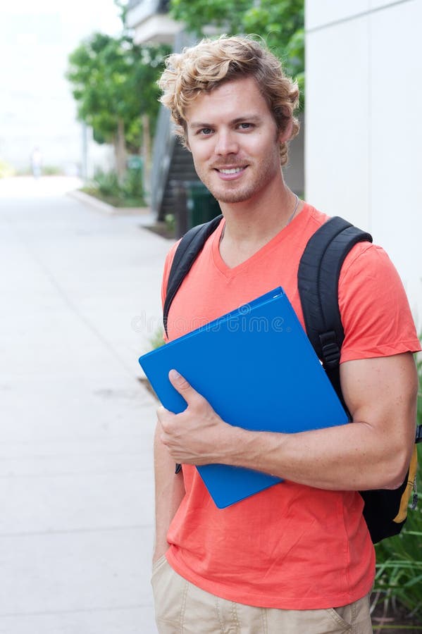Portrait of a College Student Stock Photo - Image of elementary, person ...