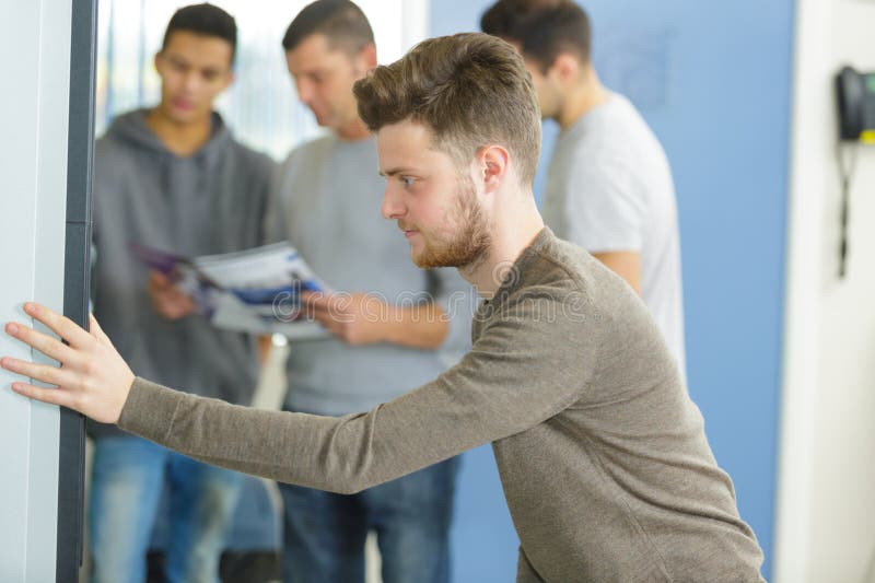 Portrait college student stock image. Image of emotions - 271543183