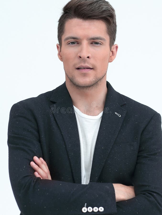 Portrait of a Confident Business Man Stock Image - Image of business ...