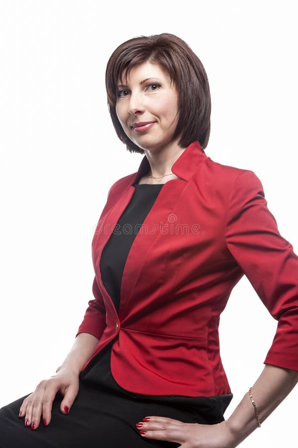 Business People Concepts Ideas Portrait Confident Caucasian Business