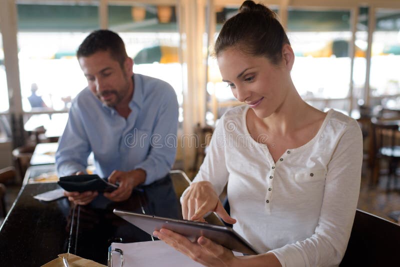 Portrait Confident Female Restaurant Manager Stock Image - Image of ...