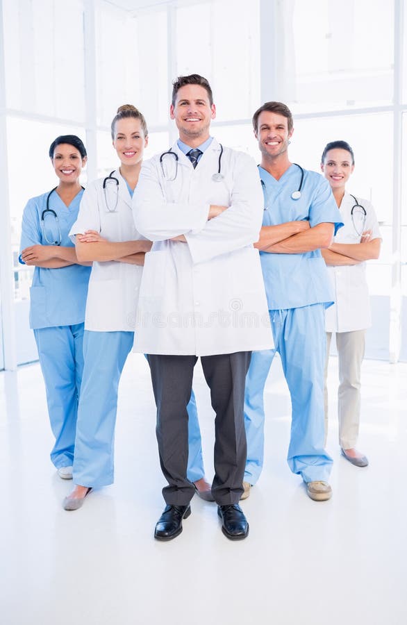 Group of Doctors in a Meeting Stock Image - Image of blond, male: 9619043