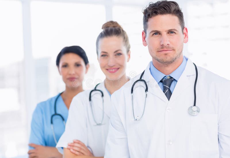 Group of Doctors in a Meeting Stock Image - Image of blond, male: 9619043