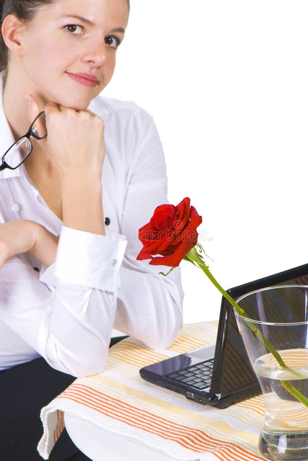 Portrait of a Contemplative Business Woman Stock Image - Image of copy ... Portrait of a Contemplative Business Woman Stock Image - Image of copy ...