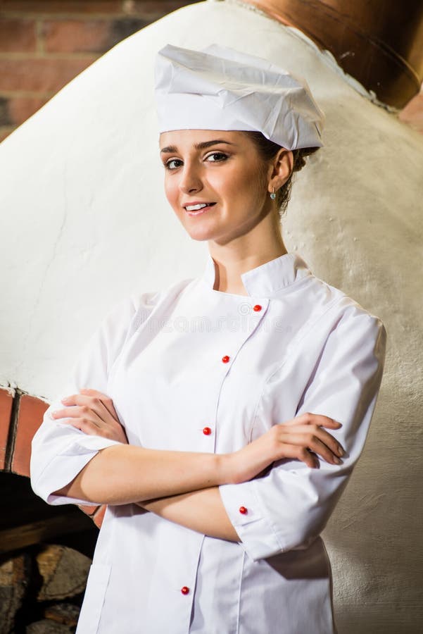 Portrait of a cook stock photo. Image of adult, occupation - 27885998