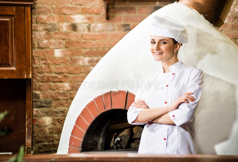 Portrait of a cook stock photo. Image of hands, arms - 27900358