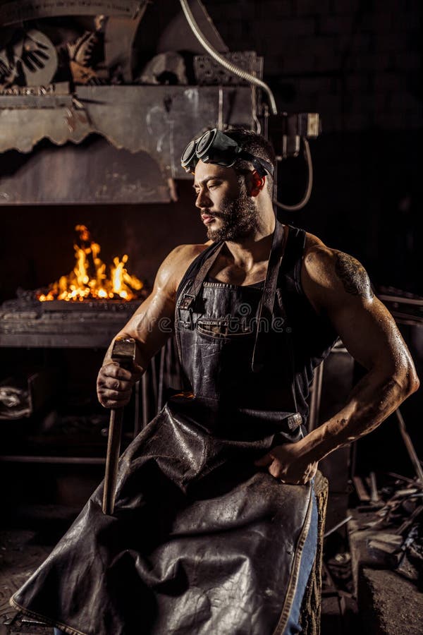 336 Muscular Blacksmith Stock Photos - Free & Royalty-Free Stock Photos ...